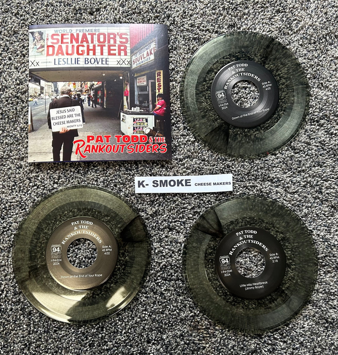 Pat Todd & the Rankoutsiders "Senator's Daughter" 7" vinyl single I-94 ...
